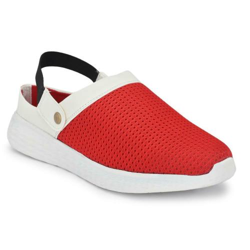 Buy Bucik Red Mesh Sandal for Men's Online at Best Prices in India ...