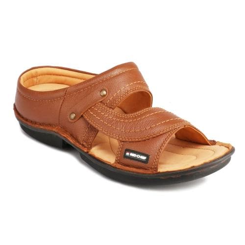 Buy Red Chief Tan Leather Slippers for Men Online at Best Prices in ...