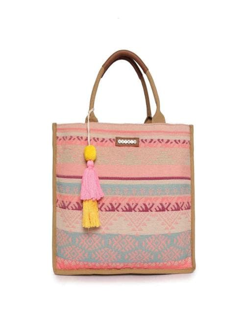 Buy ASTRID Box Tote Bag: Dual Compartment Handbag for Stylish Women in ...