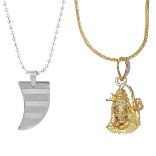Buy Maalgodam Stainless Steel Locket, Gold Plated Locket, "Tooth ...