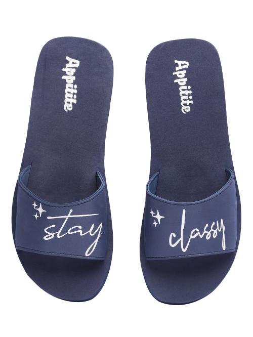 Buy Appitite Blue Comfortable EVA Sliders for Men Online at Best Prices ...