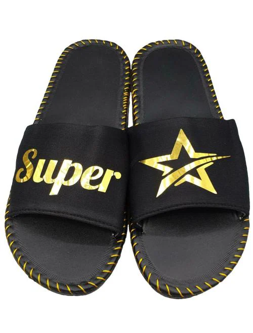 Buy Pampy Angel Men Gold Flip-flops Online at Best Prices in India ...