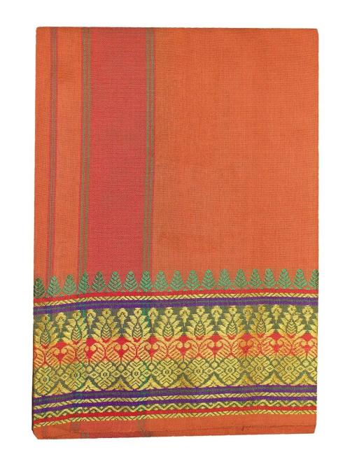 Buy PRAKASAM COTTON COTTON Mens Single colour dhoti/colour mundu/Temple ...
