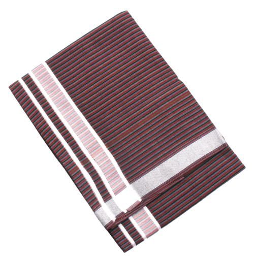 Buy Hornbill Enterprises Men's Kerala style Single Dhoti -2 Mtrs ...