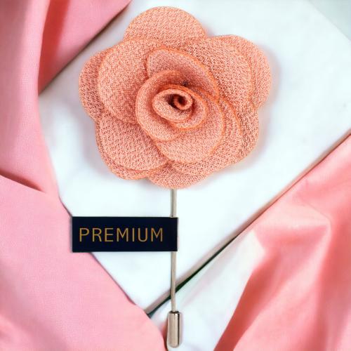 Buy Peluche Brawny Delicacy Light Orange Brooch/Lapel Pin For Men ...