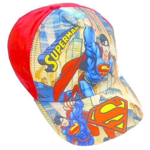 Buy Classic Caps - Unisex Super Man Baseball Caps For Kids - Red Online ...