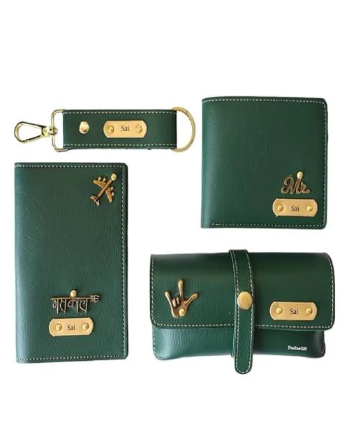 Buy The Bae Gift Personalized Men's Wallets with Name & Favorite Charm ...