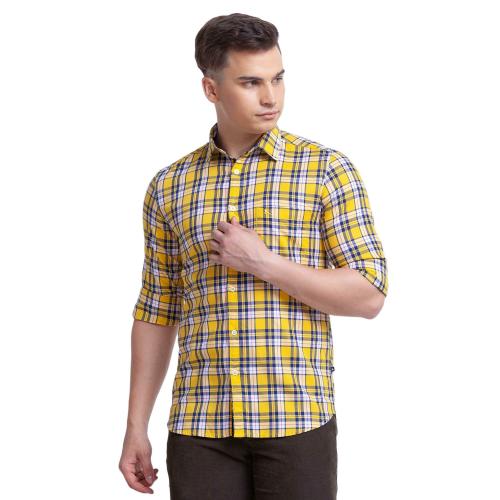 Buy Parx Men Yellow Formal Shirt Online at Best Prices in India - JioMart.