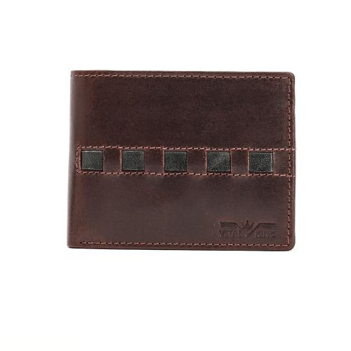 Buy Vital King Men Trendy Brown Genuine Leather Wallet (7 Card Slots ...