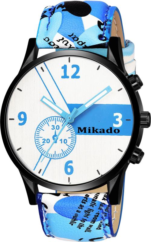 Buy Mikado Analog Blue White Watch For Boys Online at Best Prices in ...