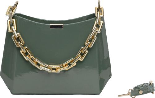 Buy DONICY Green Rexine Messenger Bag 2 L Online at Best Prices in ...