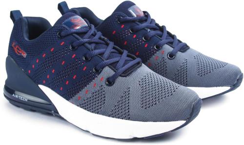 Buy Lancer Men Running Shoes (Navy and Grey) Online at Best Prices in ...