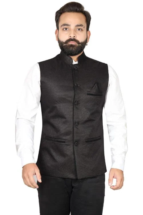 Buy Buzzic men black modi jacket Online at Best Prices in India - JioMart.