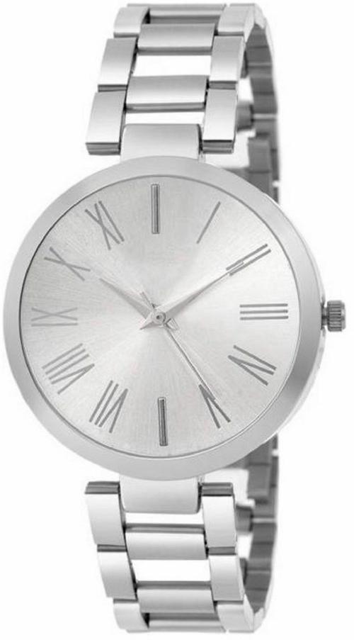 Buy TRUE COLORS Analog Silver Dial Silver Strap Watch For Women Online ...