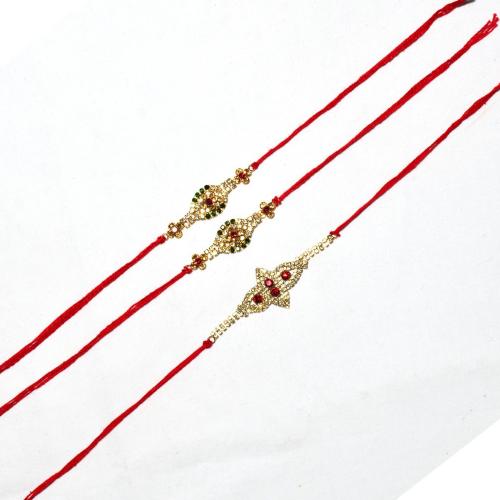 Buy Bhavya Sale Mauli Thread Multicolor Designer Multi Color Rakhi Set ...