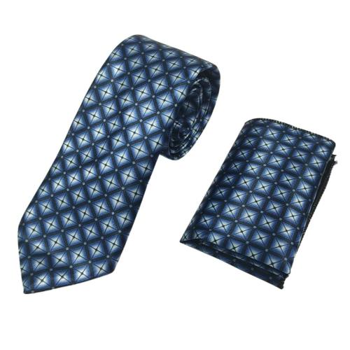 Buy Rare Combee Group Men's Navy Blue Luxurious Premium Silk Necktie ...