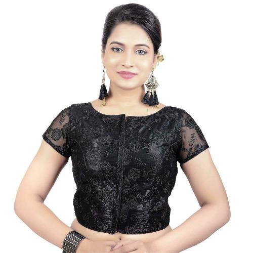 Buy Areum Women Black Solid Art Silk Blouse (34) Online at Best Prices in India - JioMart.
