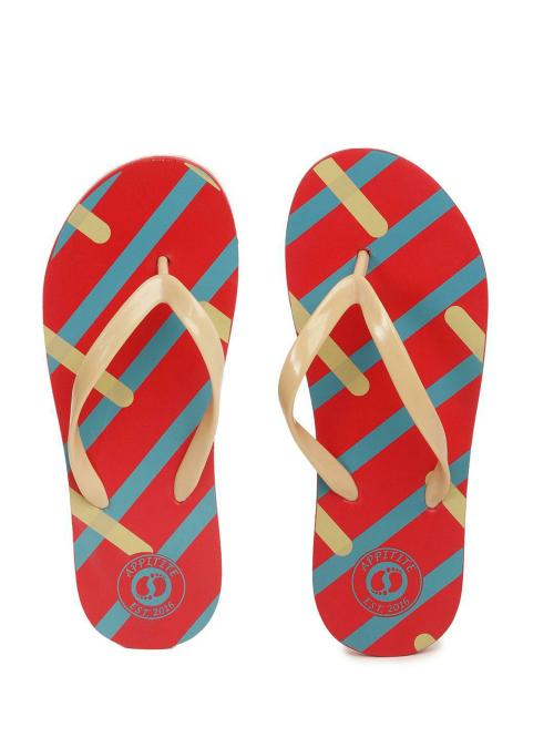 Buy Appitite Red Flip Flop or Slipper for women Online at Best Prices ...