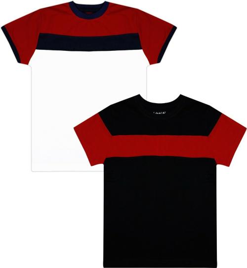 Buy Luke and Lilly pack of 2 Boys Half Sleeve Tshirt Online at Best ...