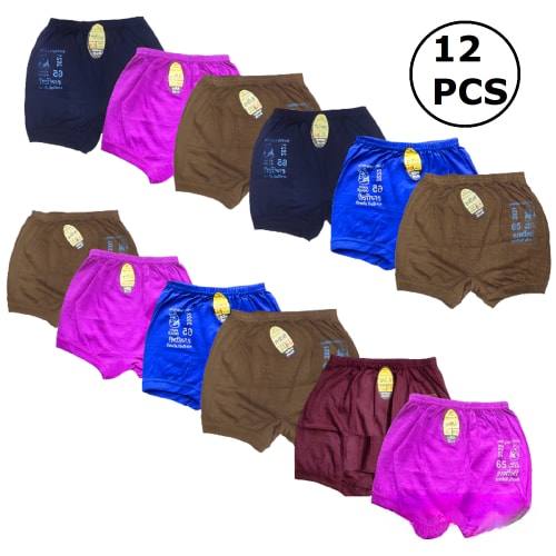 Buy SASTA SALES Kids girl Cotton Underwear / innerwear/ brief 12 pcs 9 ...