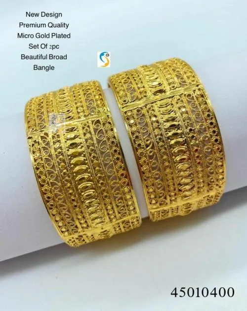 Buy Shrinathji Imitation Gold Plated Bangles Online at Best Prices in ...