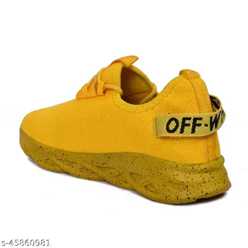 Buy TE SHOES Premium New Casual Shoe For Men (Yellow) Online at Best ...