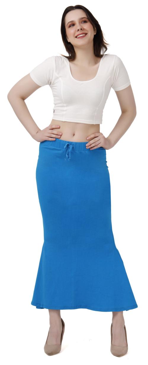 Buy FEMULA Mermaid, Fishcut, Flared Strechcotton Saree Shapewear ...