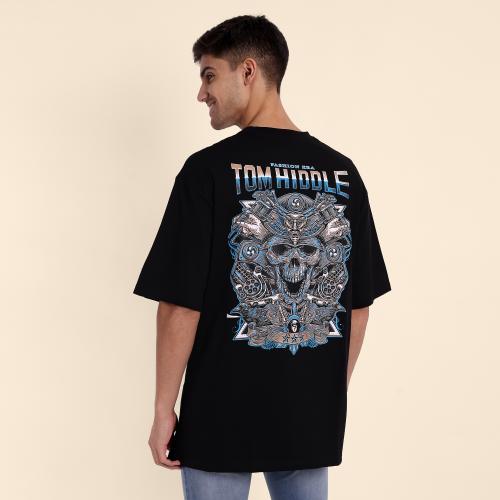 Buy Tom Hiddle printed Premimum Over size and Loose fit cotton Tshrits ...