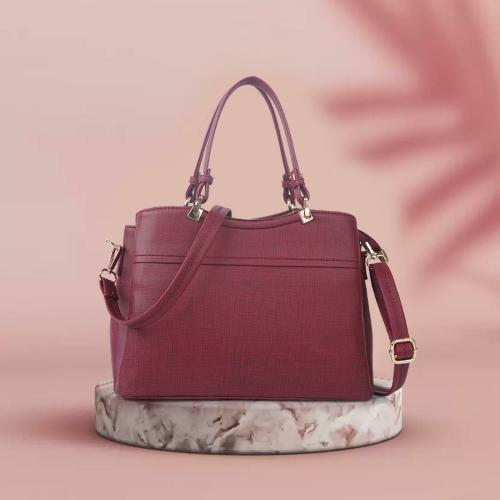 Buy PEARLUXIS Women Maroon Handbag (maroon-01-hd-pearl) Online at Best ...