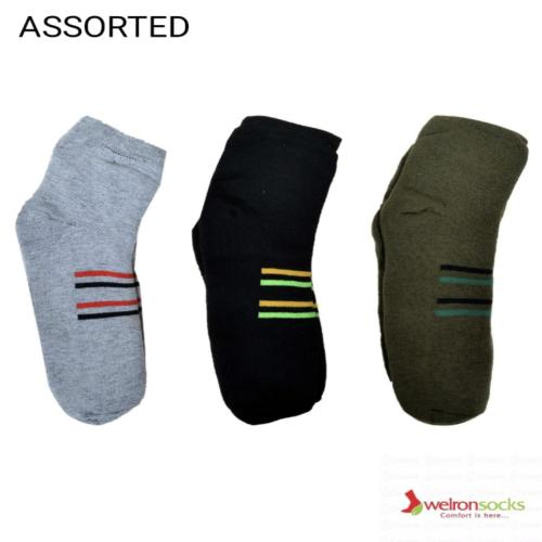 Buy WELRONSOCKS COMFORT IS HERE...MEN'S COTTON ANKLE LENGTH SOCKS COMBO ...