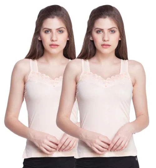 Buy Dollar Missy Women Camisole Sajni Pack of 2- Light Orange Online at Best Prices in India ...