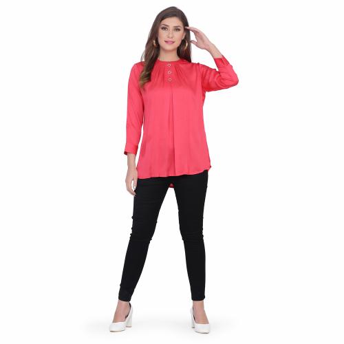 Buy FUTURO Casual 3/4 Sleeve Solid Women's Tunic Online at Best Prices ...