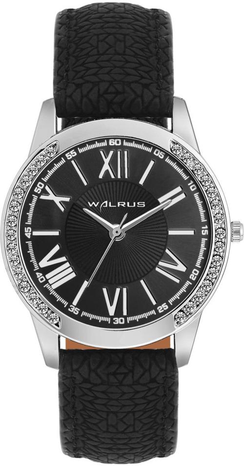 Buy Walrus Analog Black Dial Black Strap Watch For Women Online at Best ...