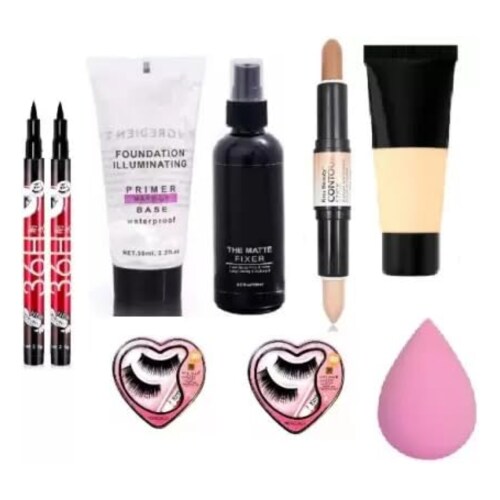 Buy pink spirit cosmetics Primer, Fixer, Foundation & Contour Stick ...