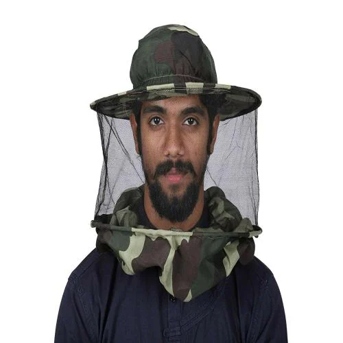 Buy TURRITOPSIS Bee Cap Honeybee Army Green Cap Bee Veil for The ...