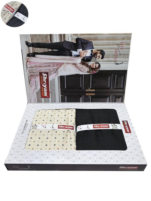 Buy Shriyam Print Shirt Pant Combo Pack(Free Size, Full Length Fabric)S-Royalcrown-3 Online at ...