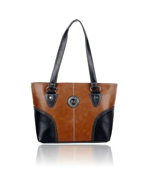 Buy LL LEATHER LAND DESIGNER BAGS Tan Synthetic Leather Handbag Online ...