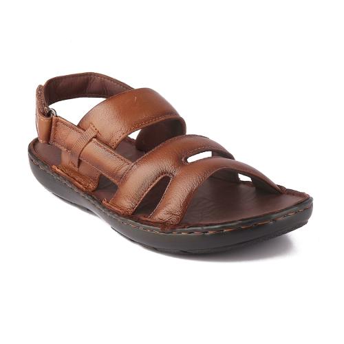 Buy Red Chief Tan Leather Sandals for Men Online at Best Prices in ...