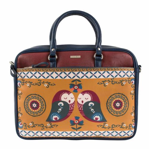 Buy Chumbak Women Multicolor Laptop Bag Online at Best Prices in India ...