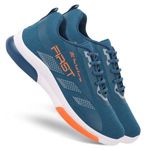 Buy Chevit Casual Mesh Sports T.Blue Sneakers Shoes For Men Online at ...