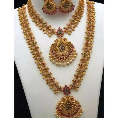 Buy HK CREATION LONG HARAM SET Online at Best Prices in India - JioMart.