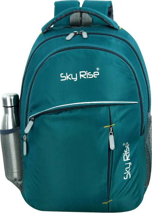 Buy Sky Rise Black Polyester Large Laptop Backpack - 38 L Online at ...