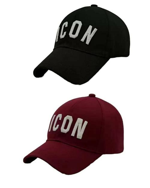 Buy Bayema Men And Women Cotton Solid Baseball Hat (Pack Of 2) Online ...