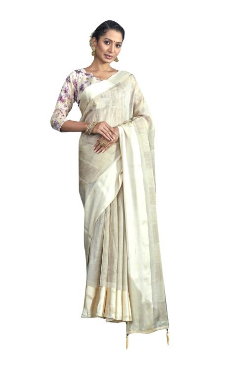 Buy TRIVENI Blue Organza Solid Saree Online at Best Prices in India - JioMart.