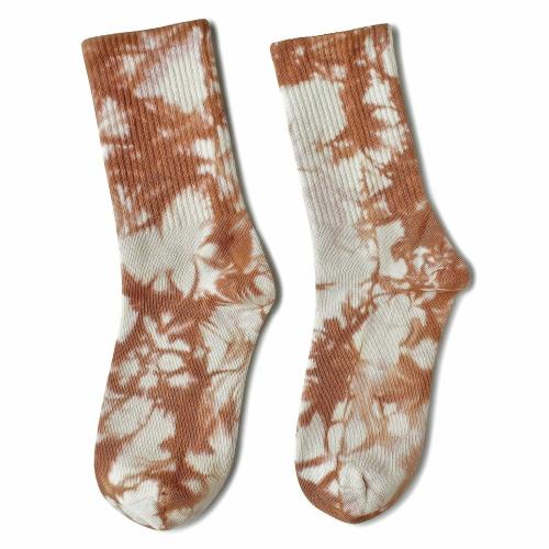 Buy Cotton Choco Chip Socks - Bleached By Us Unisex Tie Dye Crew Length ...