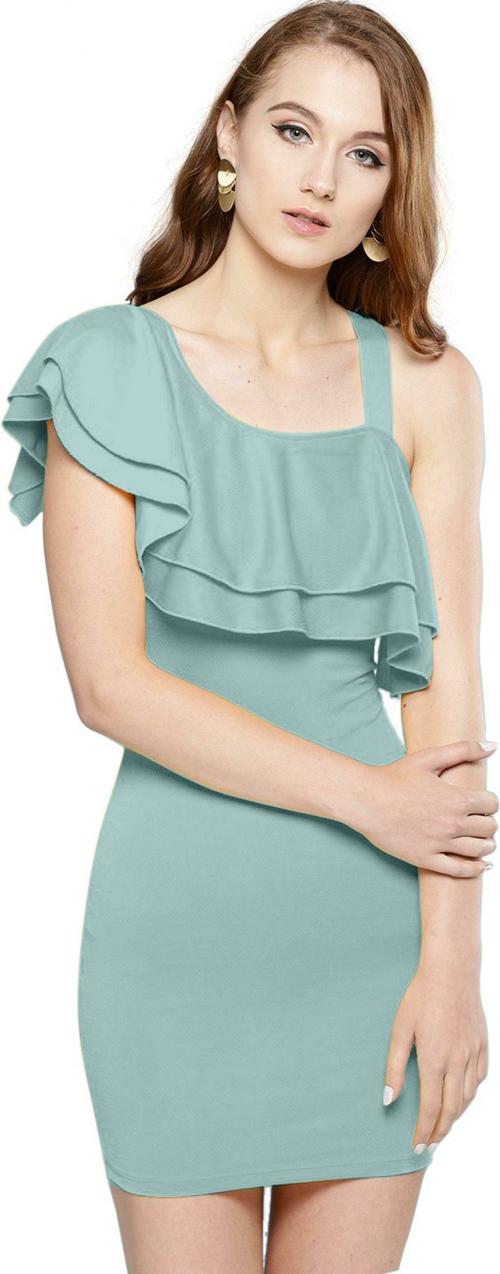 Buy Fedilla Women Red Solid Polyester Dress Online at Best Prices in India - JioMart.