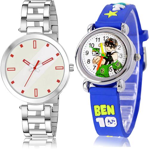 Buy NEUTRON Multi-color Analog Watch Combo For Girls and Women - GM237 ...