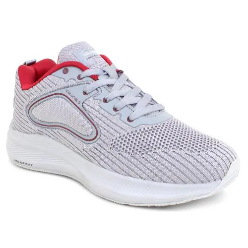 Buy Columbus/KNOX_L.GREY/MAROON/Men Sports Shoes Online at Best Prices ...