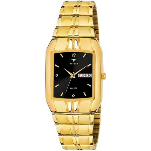 Buy Rustet Analog Golden Watch For Men Online at Best Prices in India ...