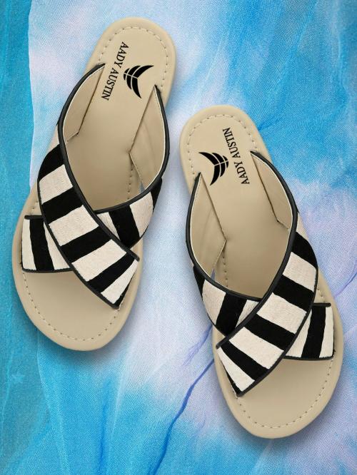 Aady Austin Flats - Black - JioMart